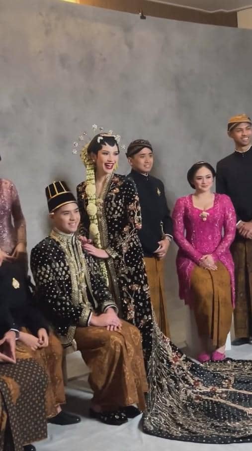 7 Potret Tiara dan Rafly Anak Mulan Jameela di Acara Ngunduh Mantu ...