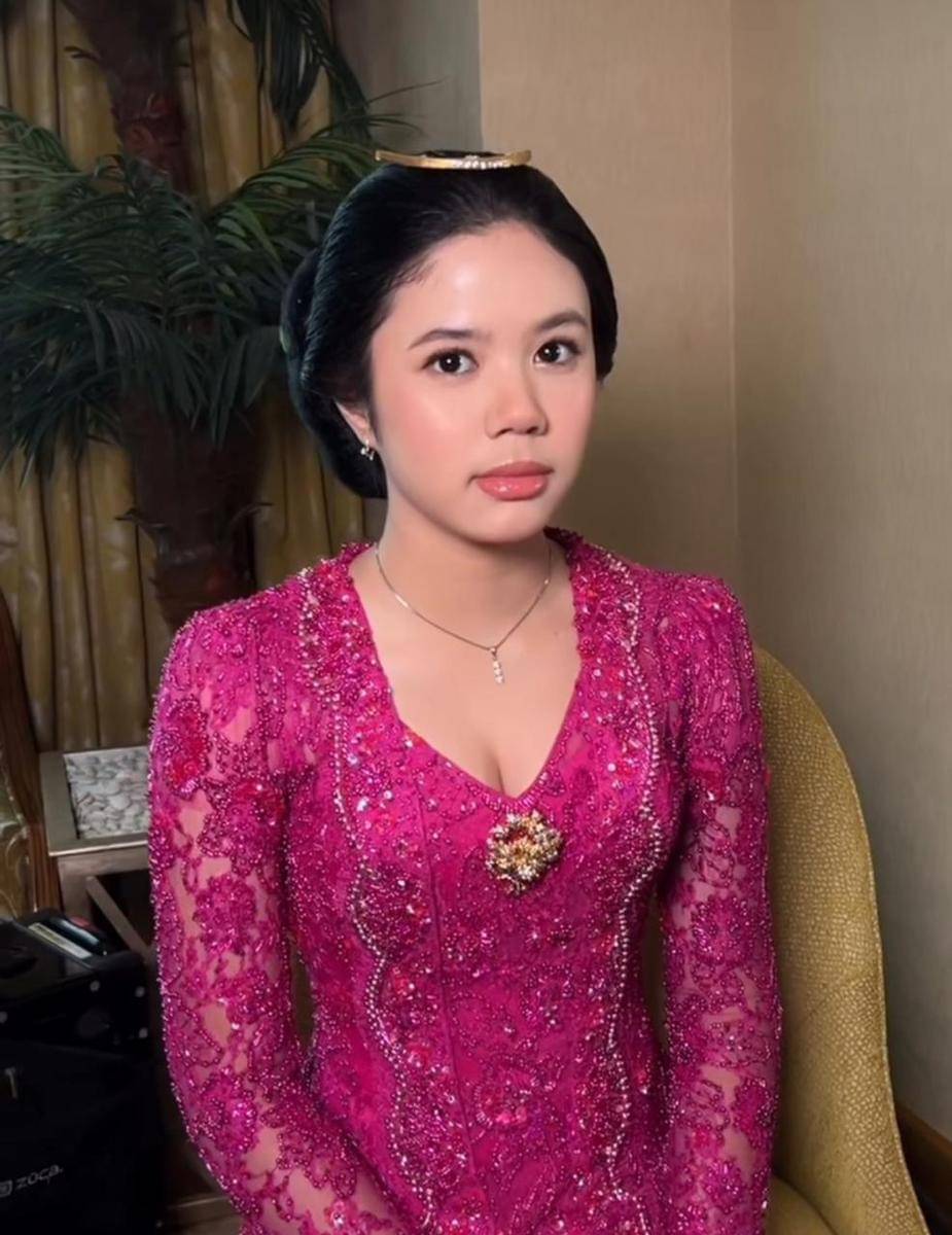 Potret Shafeea Ahmad di Acara Ngunduh Mantu Al Ghazali dan Alyssa | IDN ...