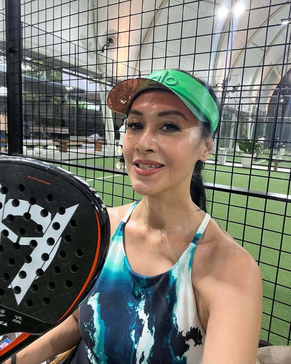 10 Potret Diah Permatasari saat Main Padel, Energik di Usia 54 Tahun ...