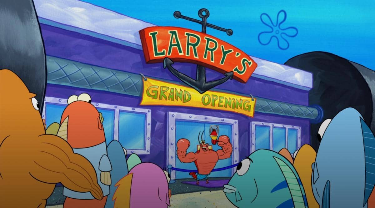 4 Pekerjaan Larry Lobster dalam SpongeBob SquarePants | IDN Times