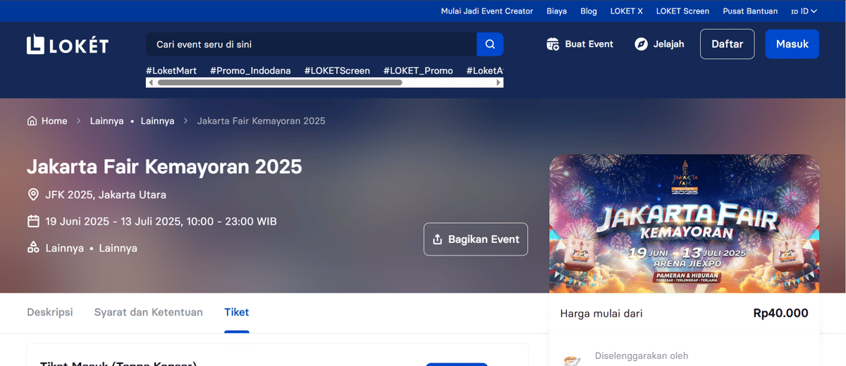 Link Beli Tiket PRJ 2025, Ini Harga dan Jadwal Konsernya | IDN Times