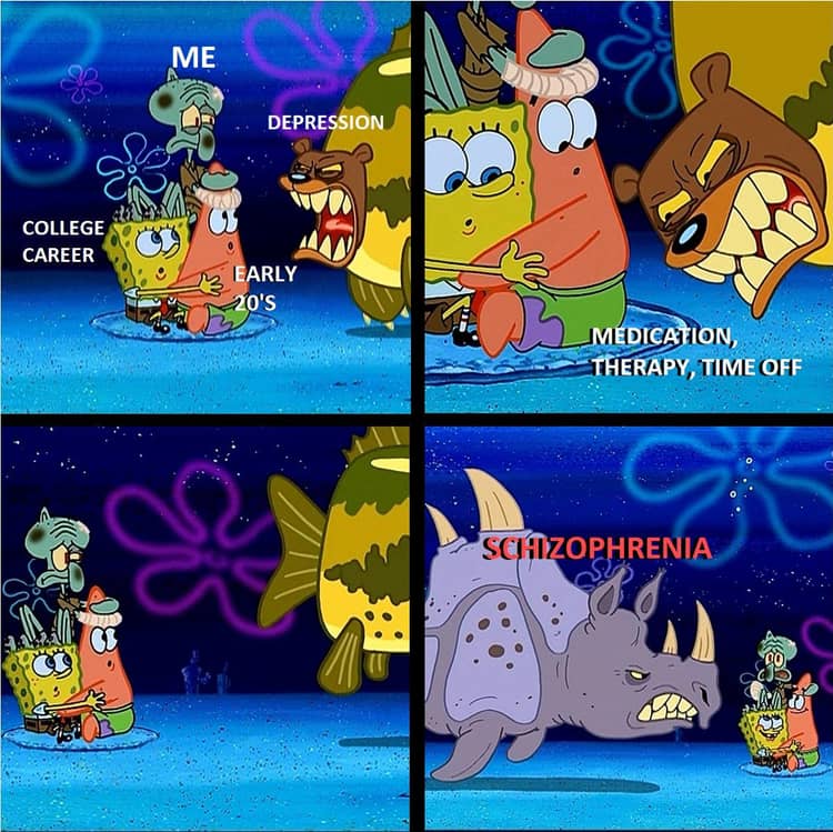 8 Meme Beruang Laut SpongeBob, Bikin Lingkaran biar Gak Diterkam! | IDN ...