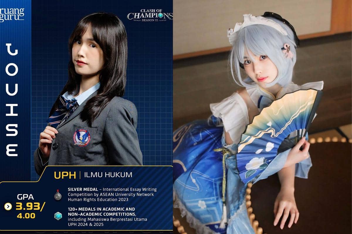 Biodata dan Profil Louise Clash of Champions Season 2, Cosplayer Keren ...