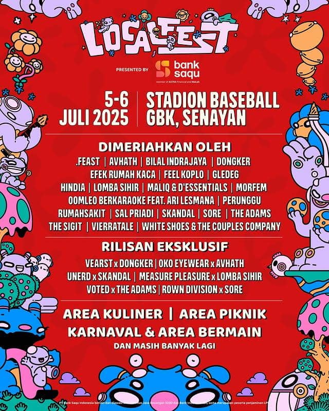 Daftar Lineup dan Harga Tiket Localfest 2025 | IDN Times