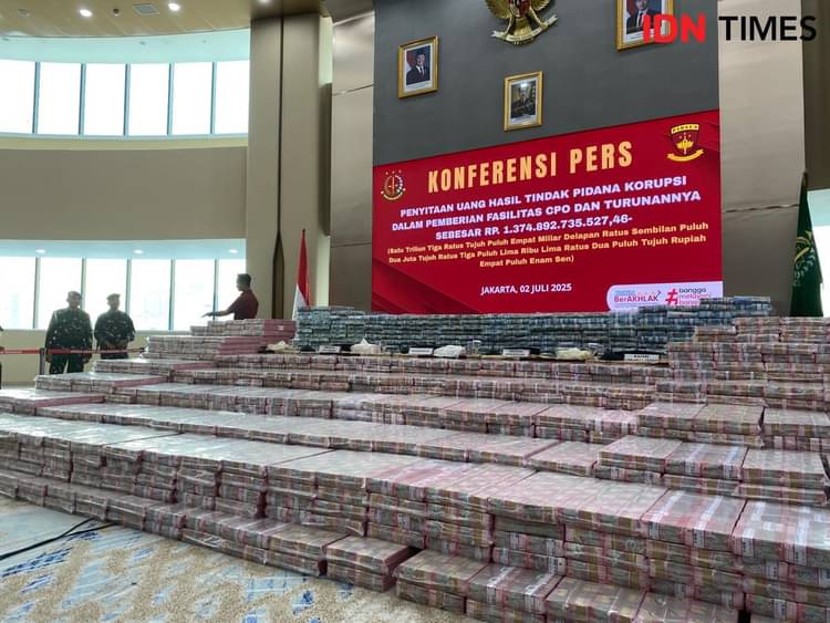 Kejagung Serahkan Uang Korupsi CPO Rp13 Triliun ke Pemerintah Besok | IDN Times