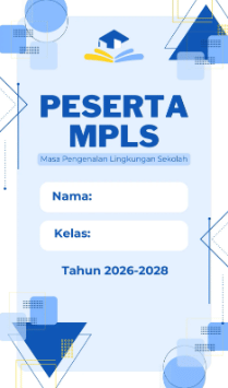 8 Contoh Name Tag MPLS SMP yang Kreatif dan Kekinian | IDN Times