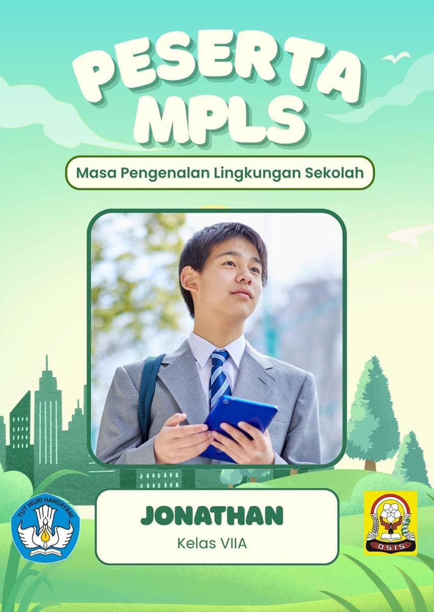 8 Contoh Name Tag MPLS SMP yang Kreatif dan Kekinian | IDN Times