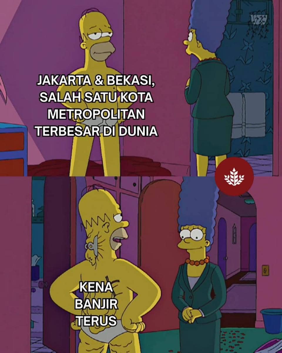 Meme Dilanda Banjir | IDN Times