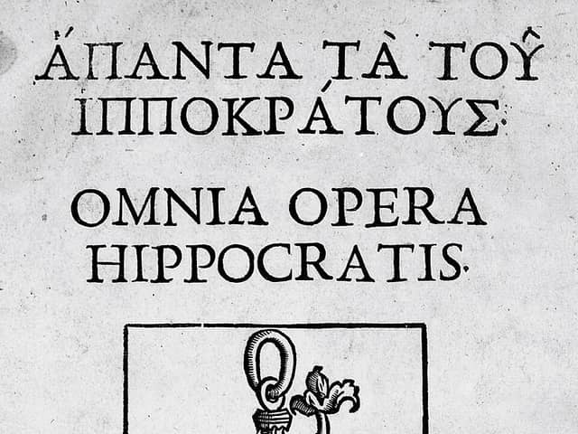 5 Penemuan Hippocrates yang Menandai Awal Ilmu Kedokteran Modern | IDN ...