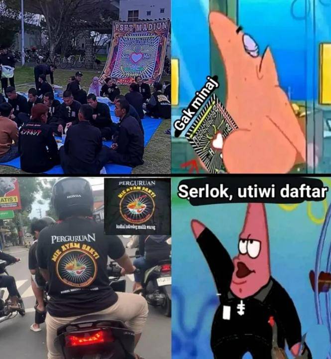Meme Organisasi PSHT yang Ngerusuh di Jepang | IDN Times