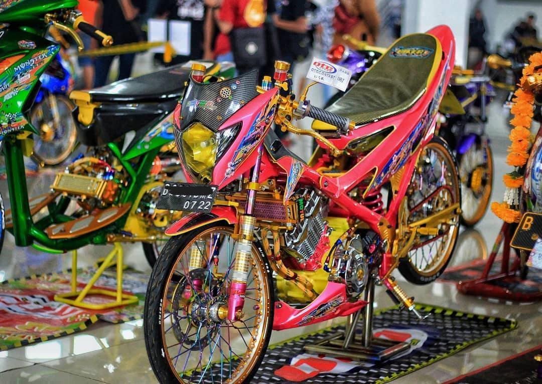 4 Ide Modifikasi Satria FU Terkeren, Coba Full Air Brush | IDN Times