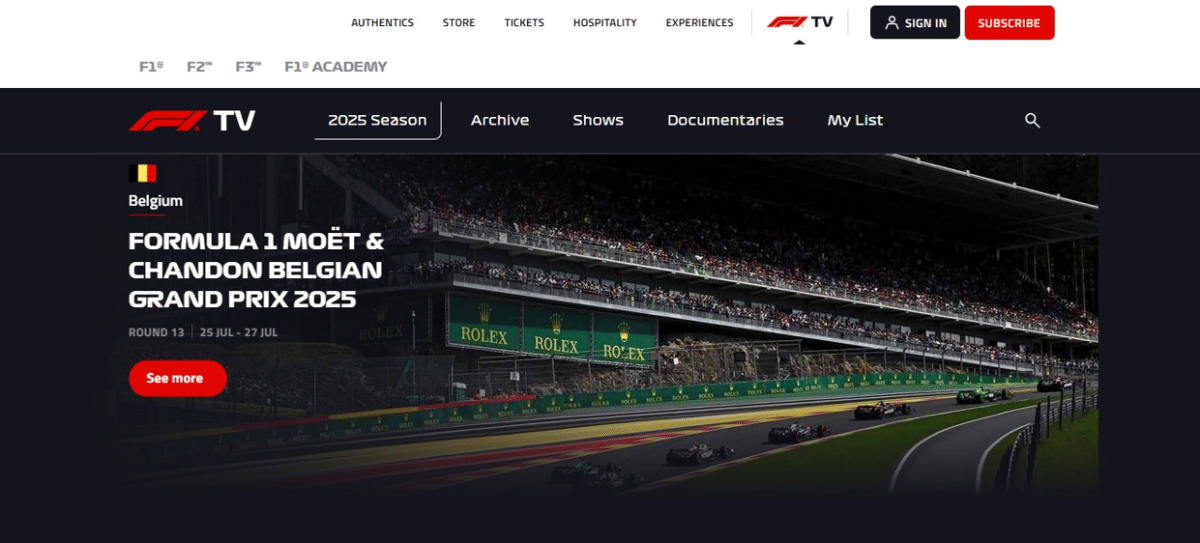 3 Cara Nonton Live Streaming F1 2025, Resmi dan Mudah Diakses | Duniaku.com