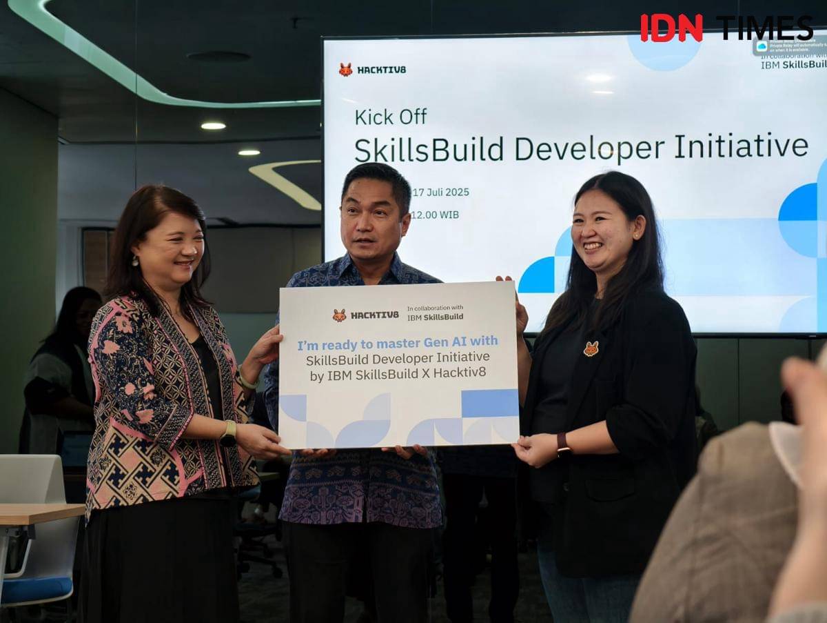 IBM Gandeng Hacktiv8 untuk Program SkillsBuild, Ada Program Latihan AI | IDN Times