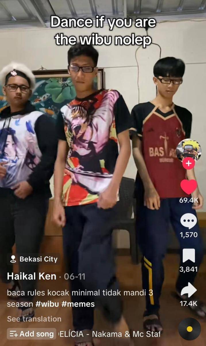 Lirik Lagu DIA DELICIA - Nakama and Mc Staff, Tren Bagas Bagas Bagas | IDN Times