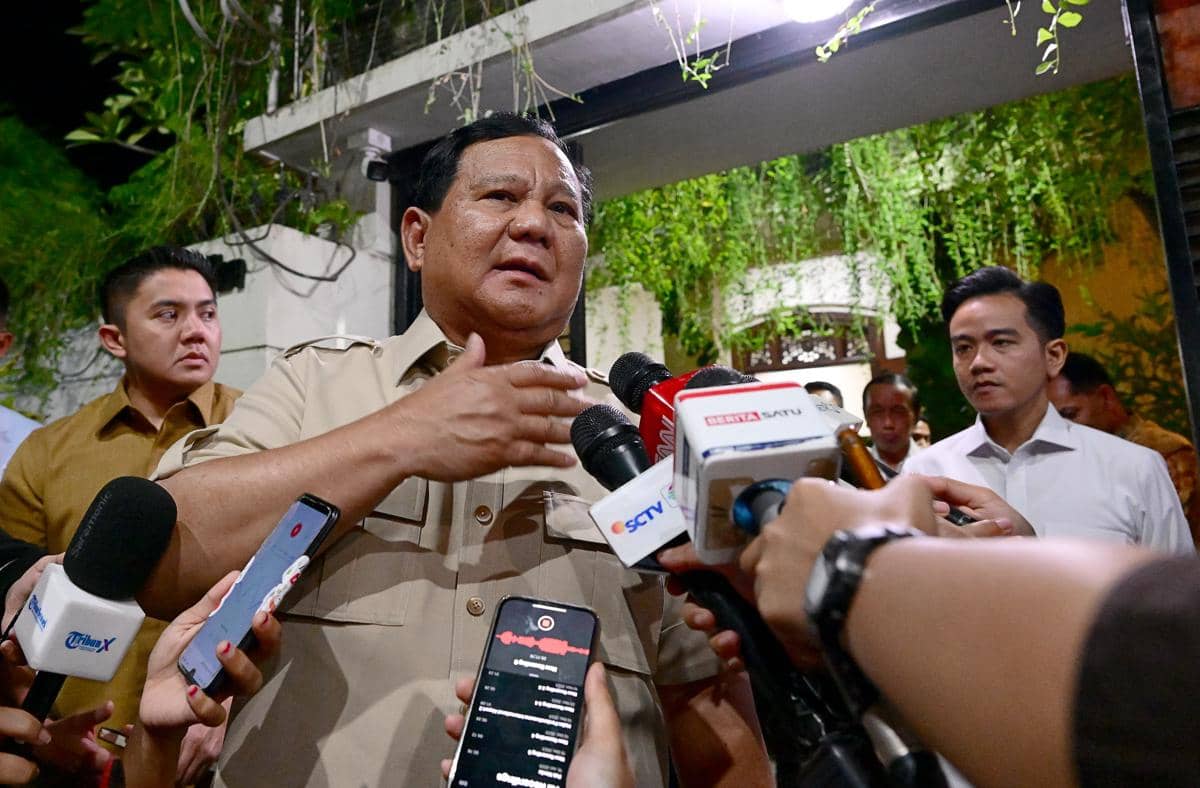 Potret Momen Pertemuan Prabowo dan Jokowi di Solo | IDN Times