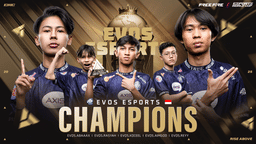 EVOS Divine Bawa Trofi Juara Dunia Esports World Cup: Free Fire 2025 ...