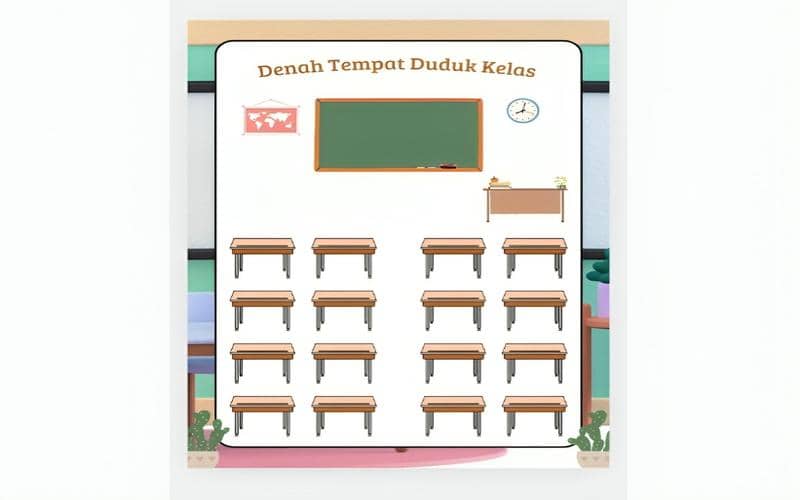 Cara Bikin Denah Tempat Duduk Kelas Pakai Canva, Praktis! | IDN Times
