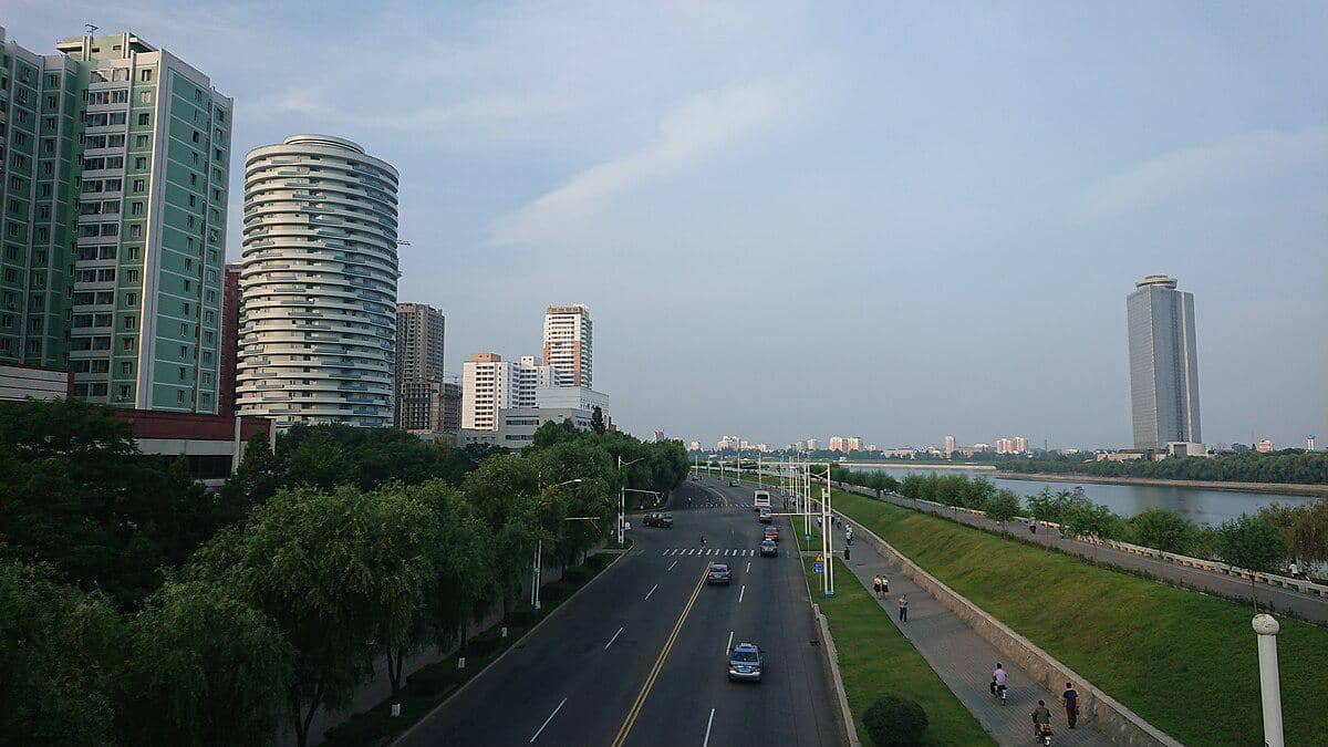 Mirae Scientists Street, Jalanan Futuristik di Ibu Kota Korea Utara ...