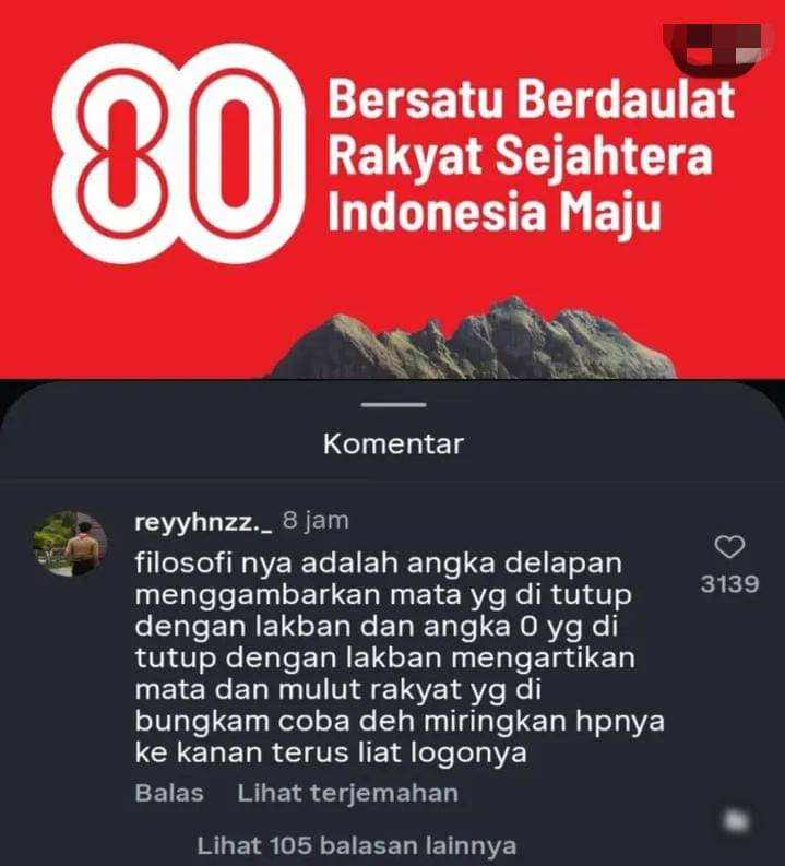 Meme Logo HUT ke-80 RI | IDN Times