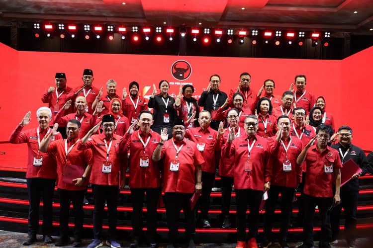 Daftar Lengkap Pengurus DPP PDIP 2025-2030 yang Diumumkan Megawati | IDN Times