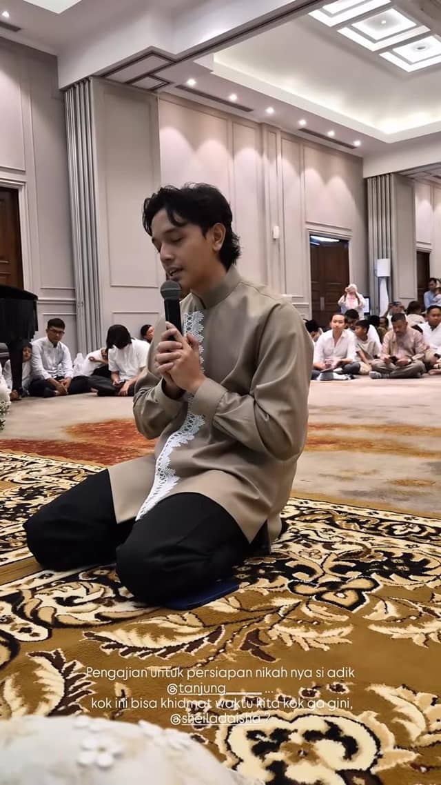 Potret Pengajian Nadin Amizah dan Faishal Tanjung Jelang Nikah | IDN Times