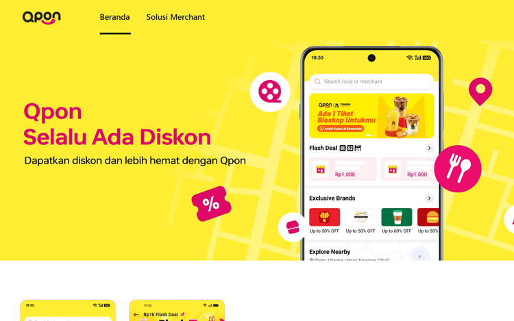 Apa Itu Qpon? Ini Cara Daftar, Brand, dan Promonya | IDN Times