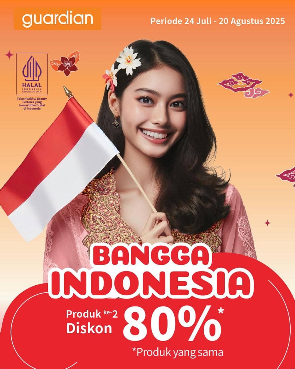 Diskon HUT RI 2025 Fashion and Beauty, Potongannya sampai 80 Persen ...