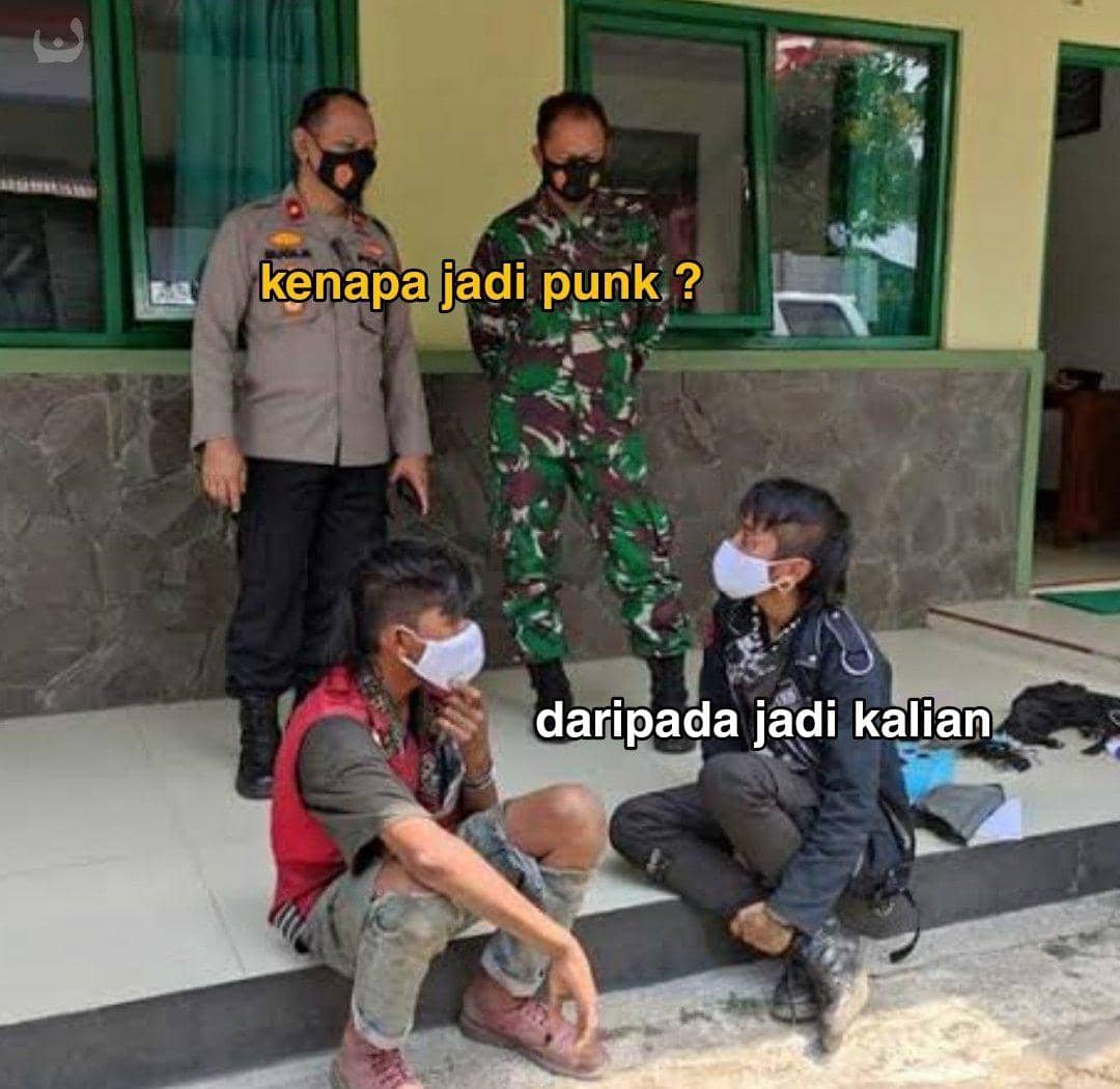 Meme Brutalnya Aparat di Demo DPR | IDN Times