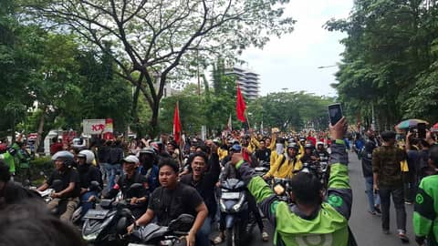 Ribuan Driver Ojol Gelar Demo Hari Ini, Berikut Tuntutannya | IDN Times