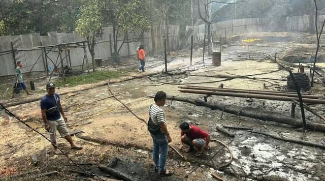Luka Bakar 100 Persen, 1 Korban Kebakaran Sumur Minyak Meninggal | IDN ...