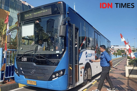 Pramono Siapkan 14 Bus Transjabodetabek Blok M Soetta Hadapi Lebaran ...