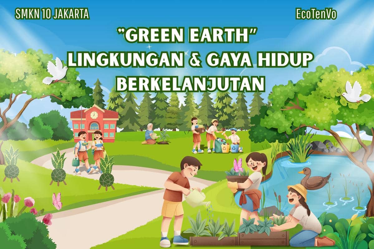 [MADING] Green Earth – Lingkungan & Gaya Hidup Berkelanjutan | IDN Times