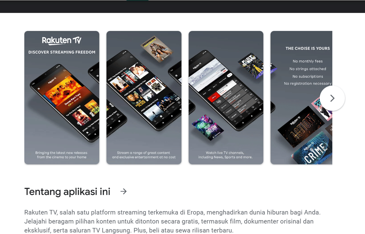 11 Aplikasi Nonton Film Gratis di Android, Legal dan Aman | IDN Times