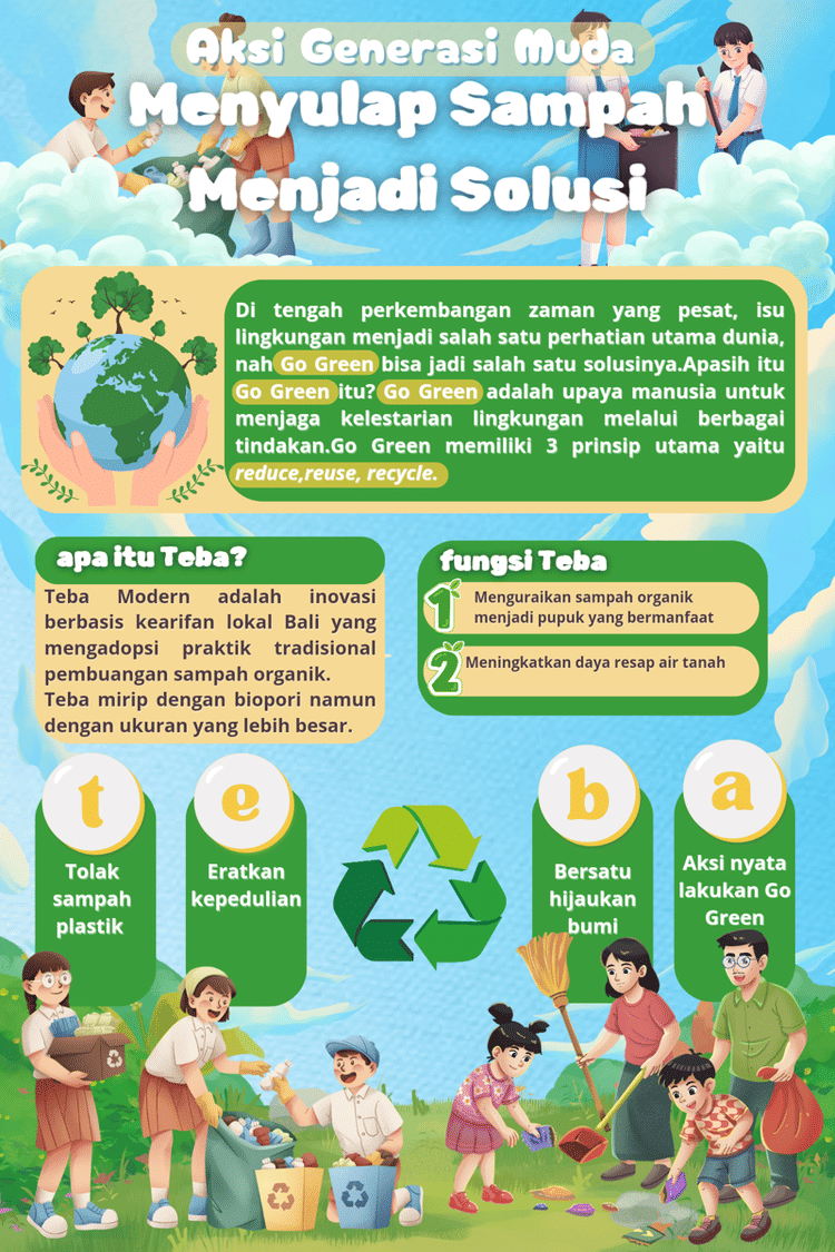 [MADING] Aksi Generasi Muda Menyulap Sampah Menjadi Solusi | IDN Times