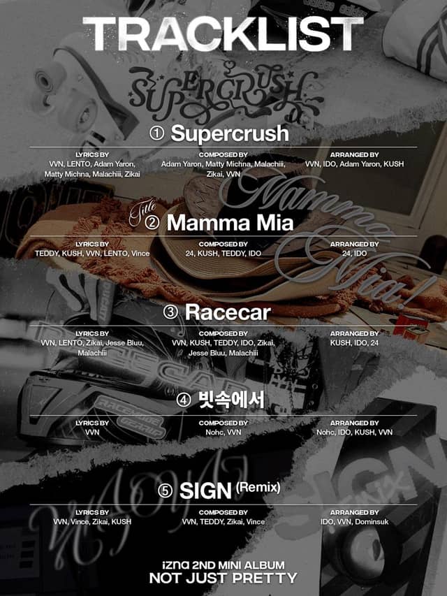 Tracklist Album Not Just Pretty dari izna, Formasi Baru | IDN Times