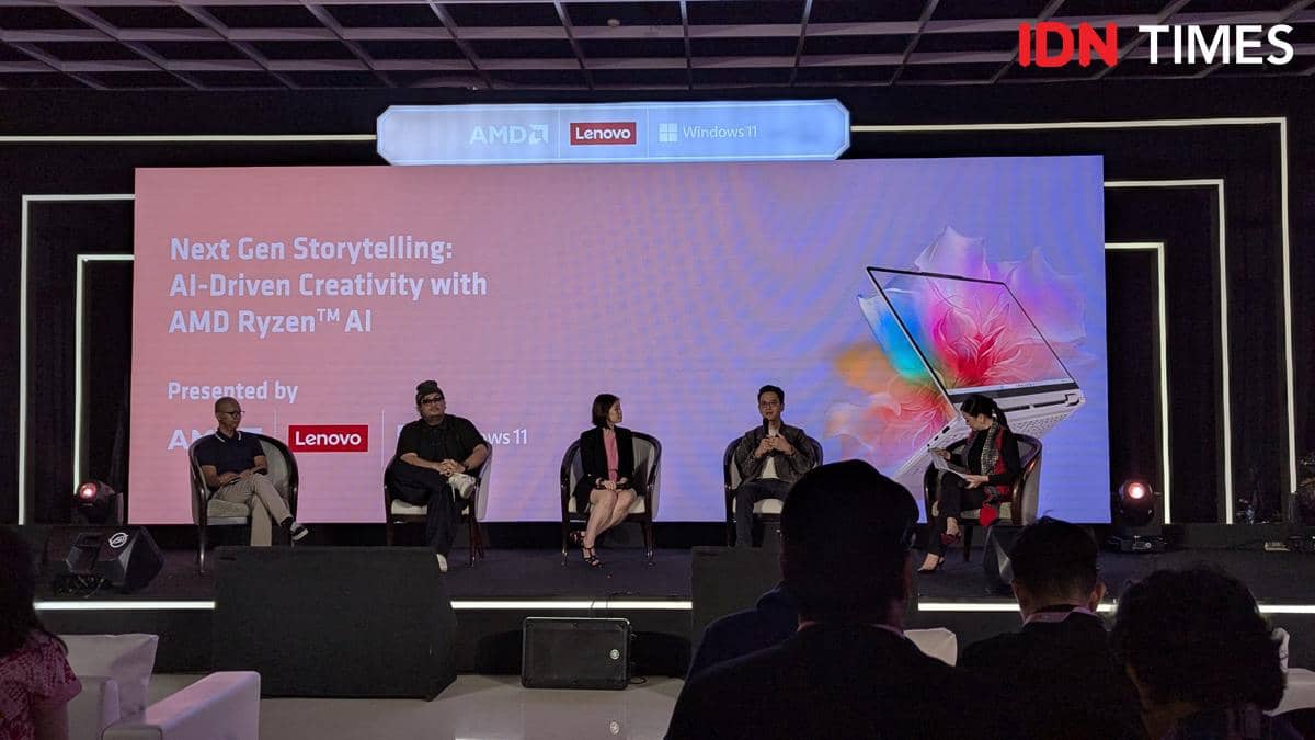 Bukan Lagi Sekadar Alat, PC AI Lenovo dengan AMD Ubah Cara Berkarya ...