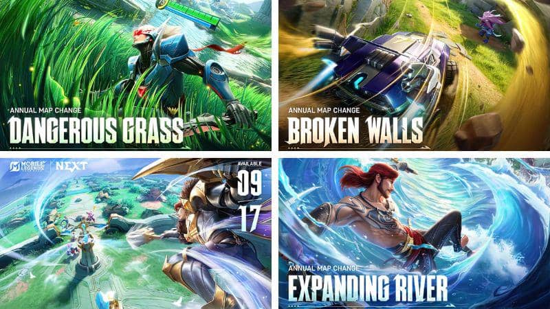 4 Map Baru di Mobile Legends, Simak Perbedaannya! | Duniaku.com