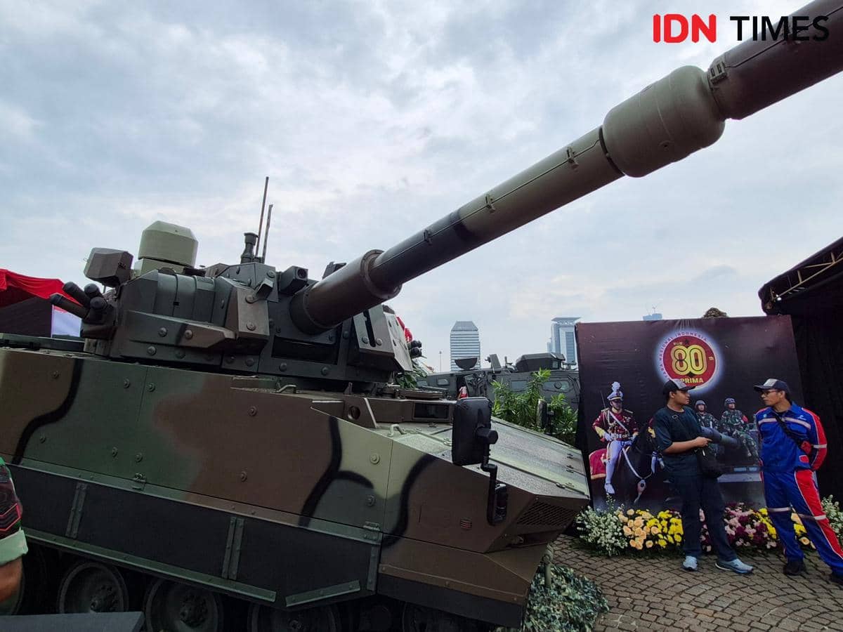 Melihat Tank Harimau, Alutsista Buatan RI yang Ditempatkan di IKN | IDN ...
