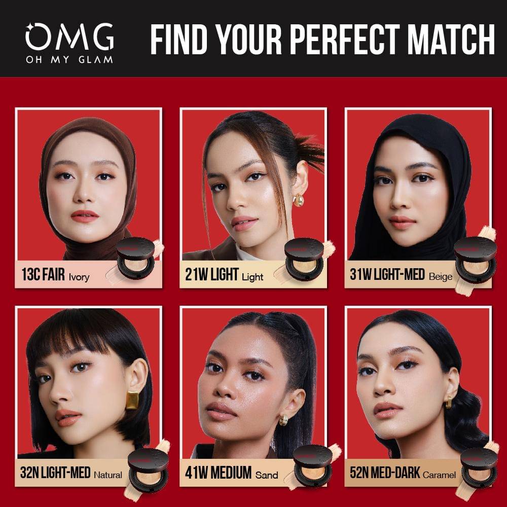 Pilihan Shade Cushion OMG, Sesuai dengan Warna Kulit Indonesia! | IDN Times