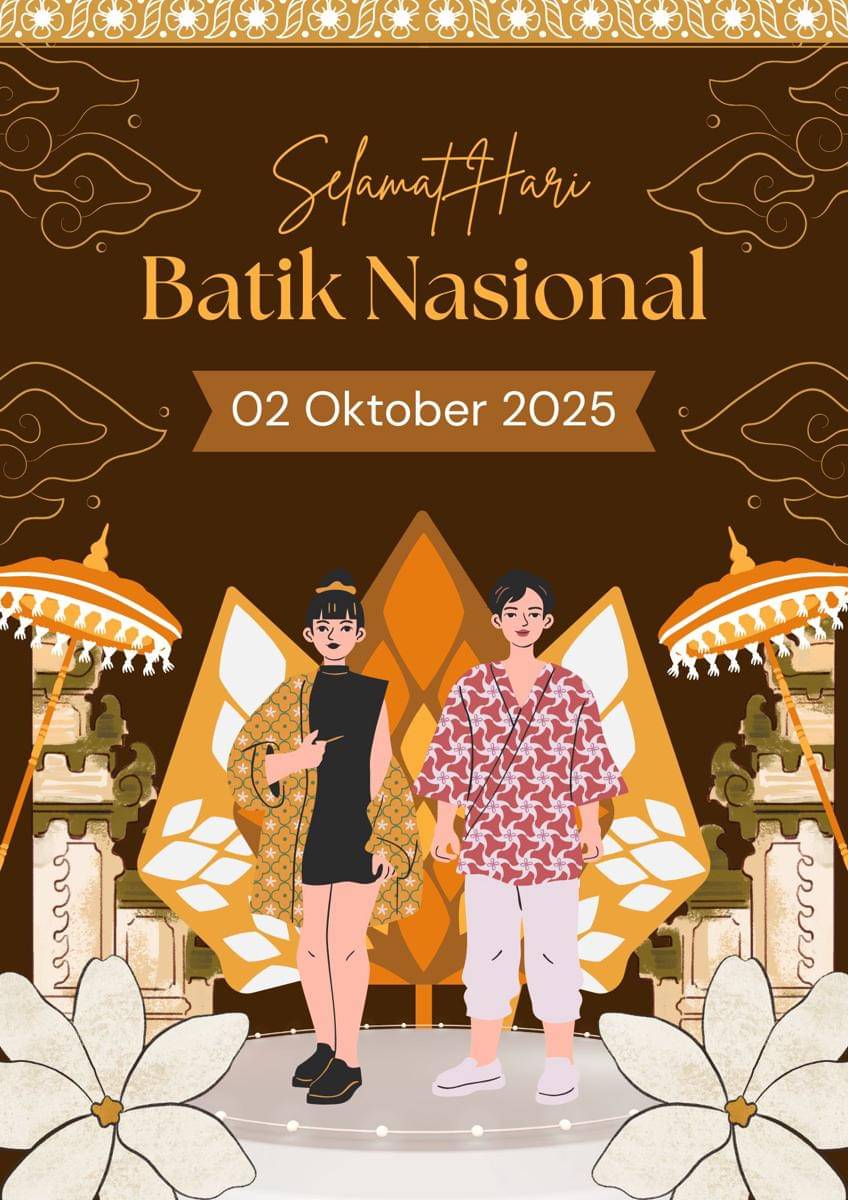 9 Poster Hari Batik Nasional 2025, Bagikan ke Akun Media Sosialmu! | IDN Times