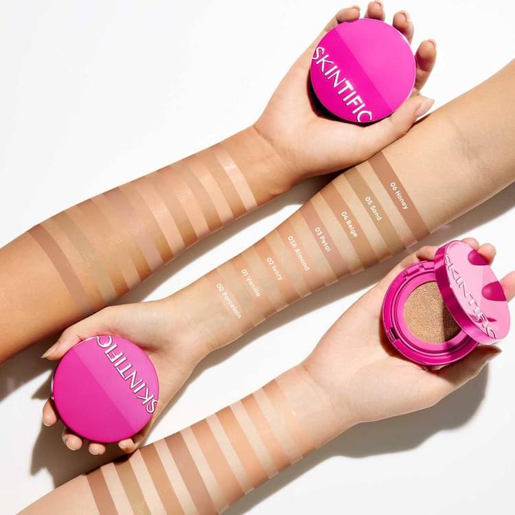 SKINTIFIC Luncurkan Cover Glow Perfect Cushion, Mahalini Jadi BA Baru ...