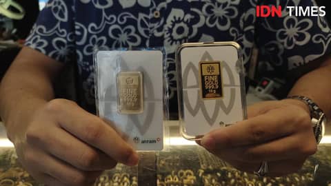 Harga Emas Antam Hari Ini ATH, Sepekan Naik Rp114 Ribu Segram | IDN Times