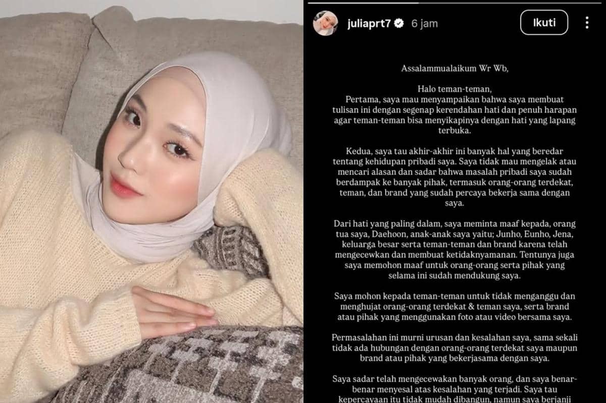 Julia Prastini Buka Suara soal Rumor Selingkuh, Tak Mau Mengelak | IDN Times