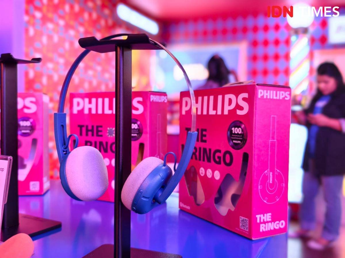 Philips The Ringo, Headphone Retro dengan Teknologi Modern | IDN Times