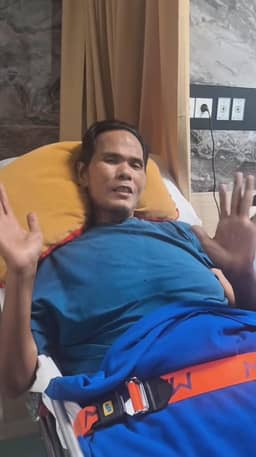 7 Potret Kondisi Fahmi Bo, Sudah Diperbolehkan Pulang | IDN Times