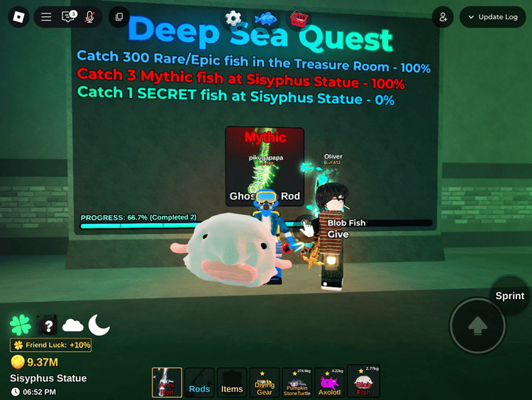 Tips Main Fish It di Roblox, Bantu Pemula Dapat Ikan Secret | Duniaku.com