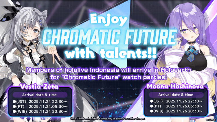 holoEarth Buka Watch Party hololive Indonesia 5th Anniversary LIVE ...