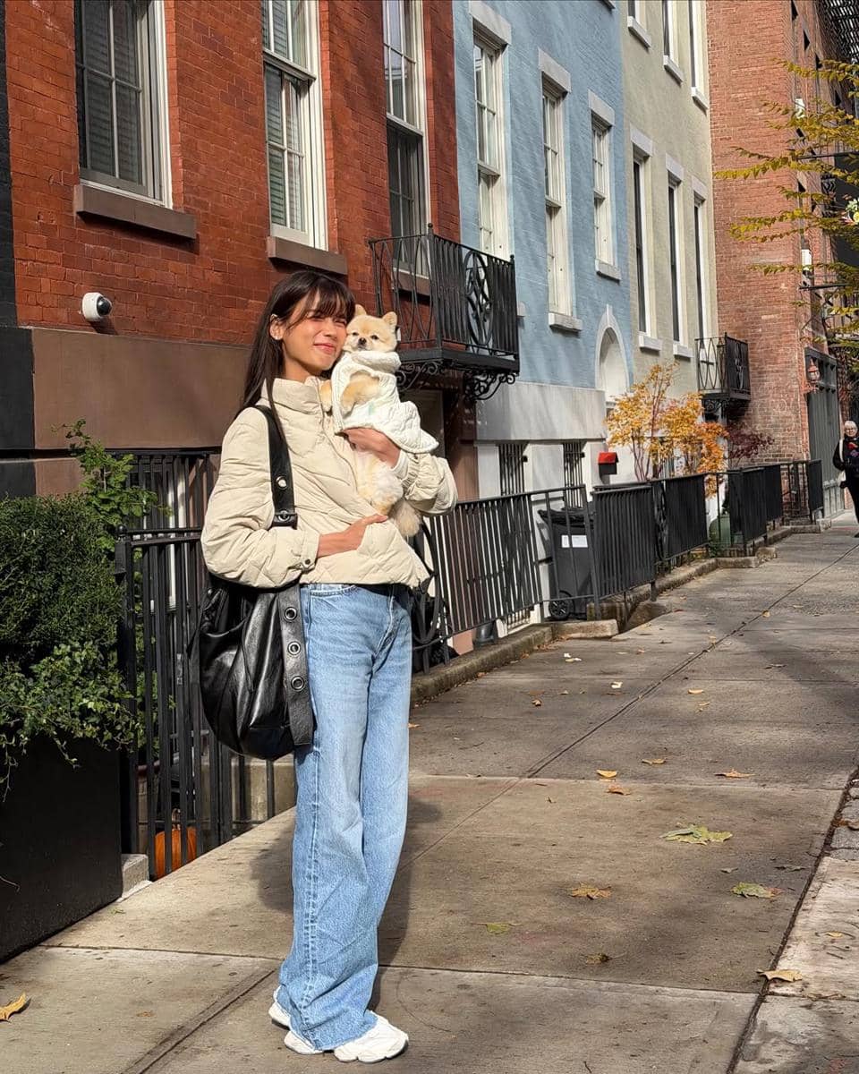 10 Potret Sabrina Chairunnisa Jalan-jalan di New York sama Anabul | IDN ...
