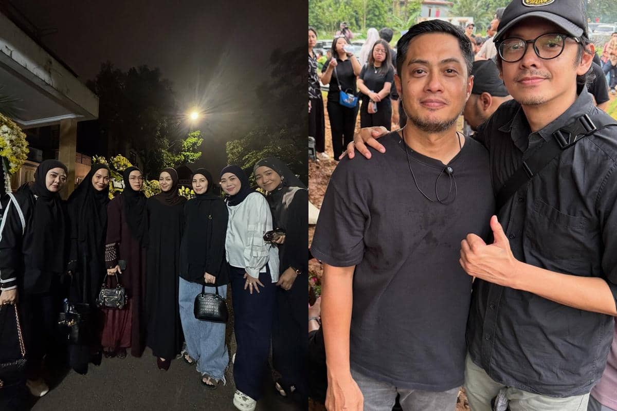 7 Potret Artis Melayat ke Rumah Duka Gary Iskak, Duka Mendalam | IDN Times