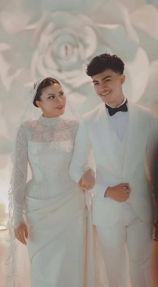 7 Potret Pernikahan Hanum Mega dan Rafly, Digelar Intimate | IDN Times